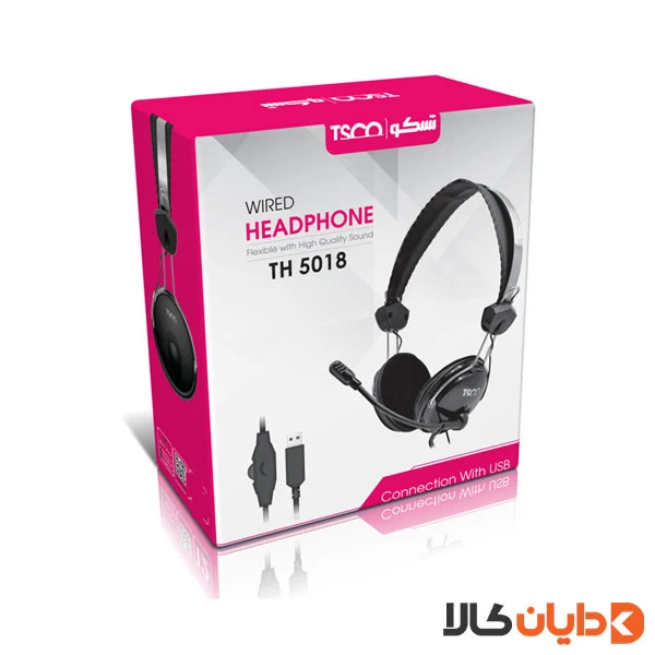 هدفون سیمی تسکو TSCO مدل TH 5018